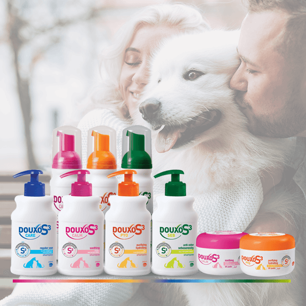 DOUXO S3 solutions - Skin care products for Dogs & Cats - Douxo S3 UK