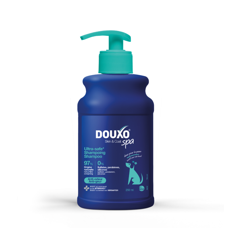DOUXO SPA Snelle opfrissing - Mousse zonder uitspoelen - voor Honden